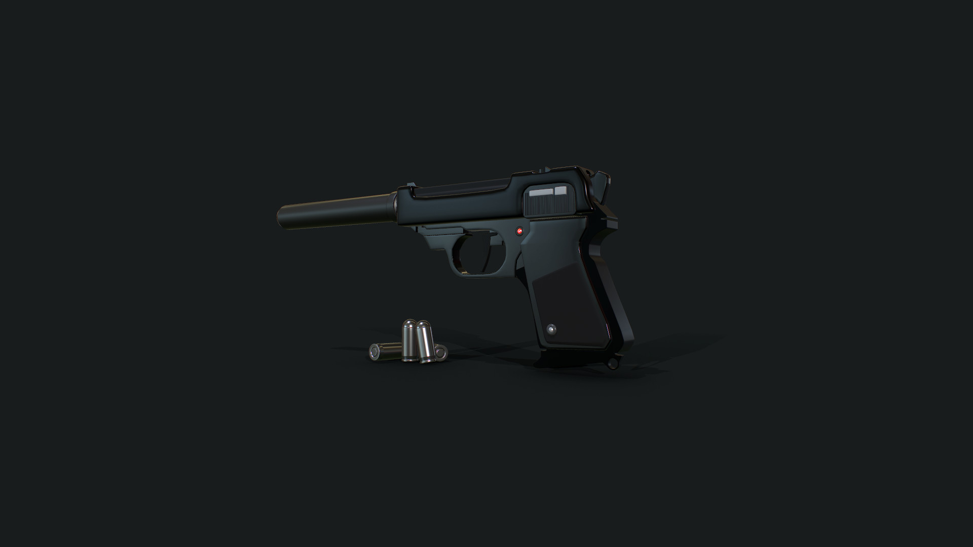 ArtStation - Pistol 3d model