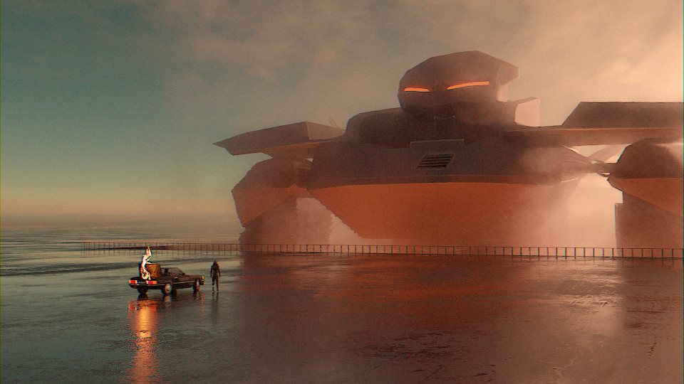 ArtStation - Giant Mech Mercedes