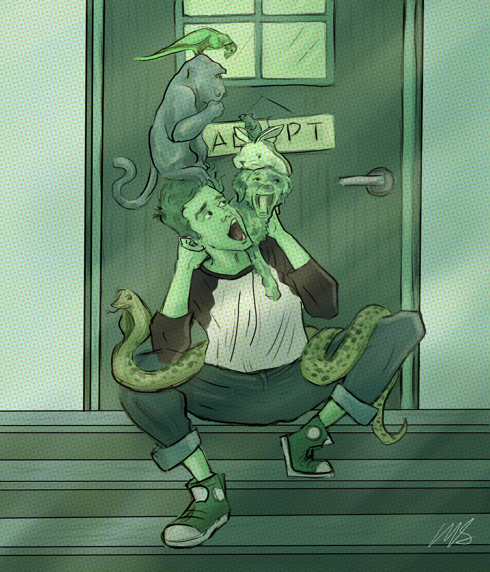 Matthew Schott - Teen Titans New Age