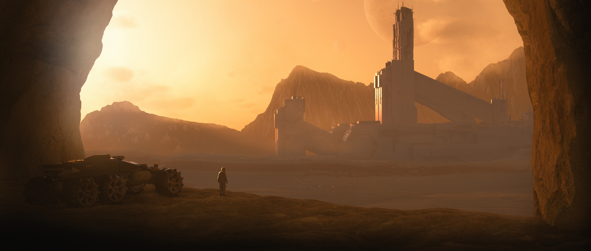 ArtStation - Abandoned alien base