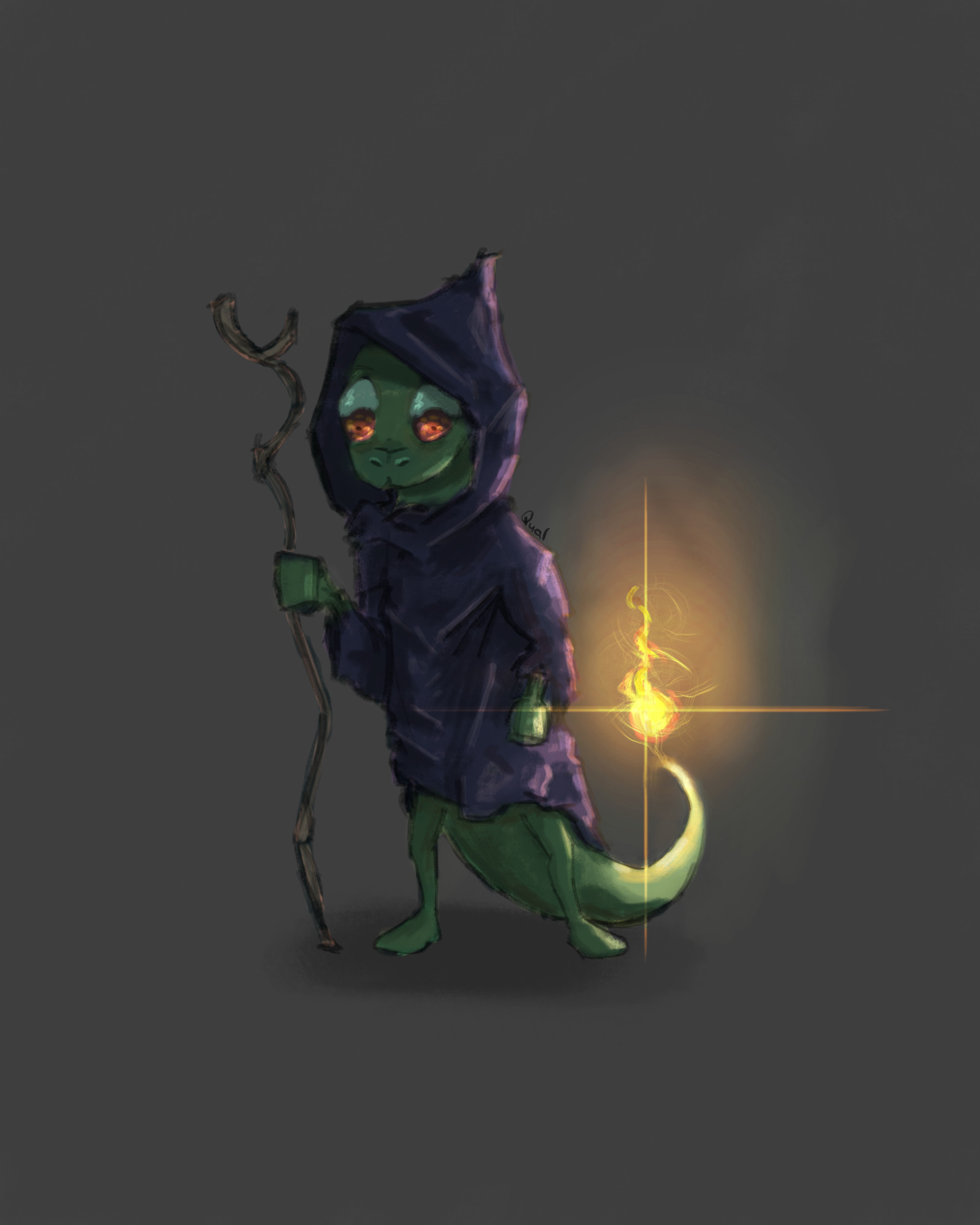 ArtStation - Wizard Lizard