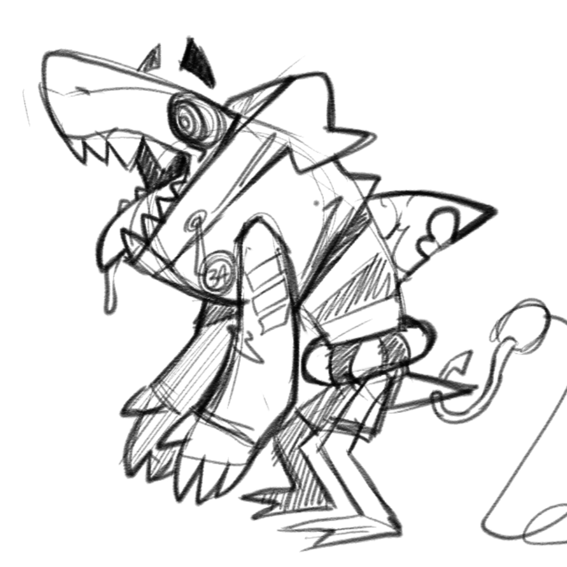 Gerph Art - Shark Gerph