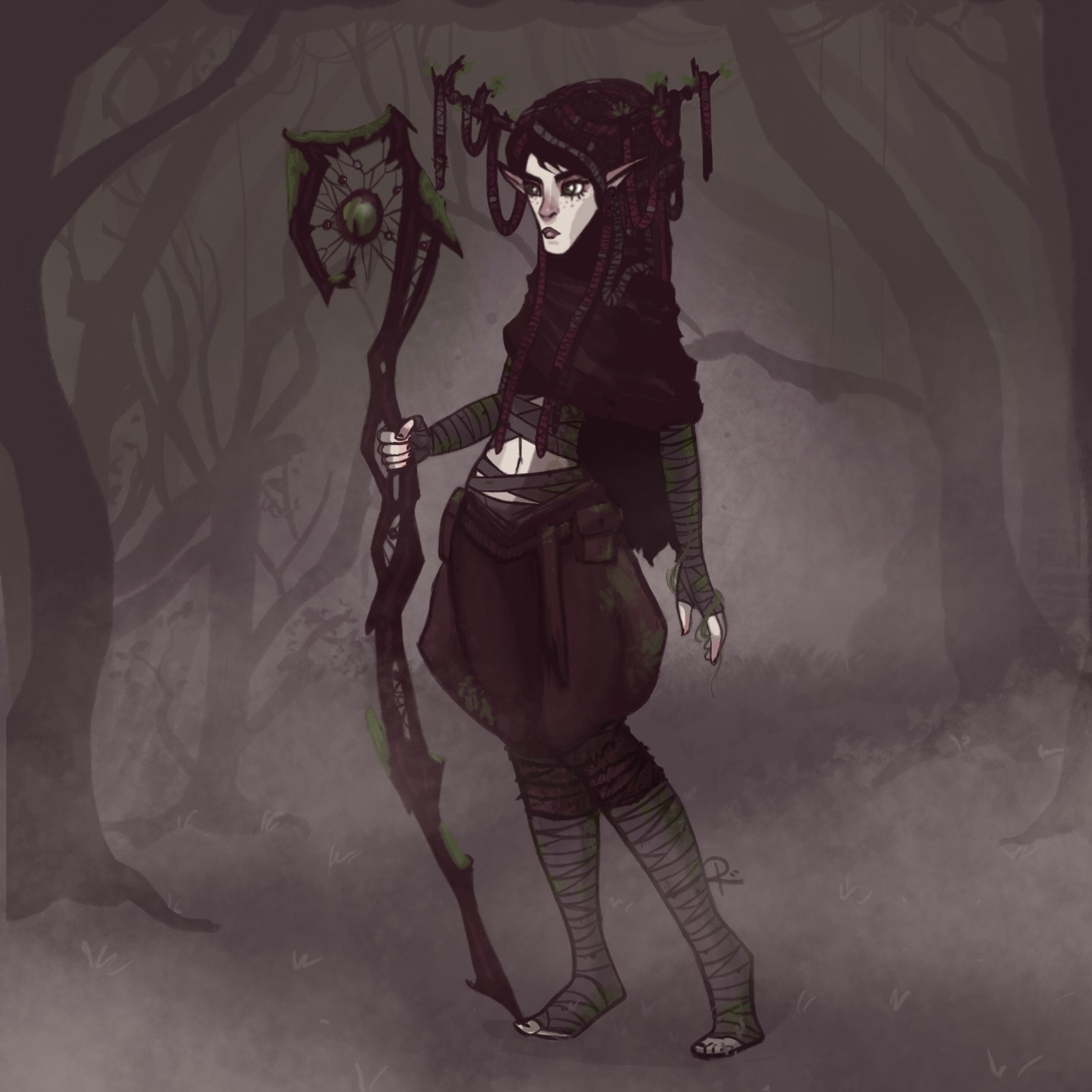 ArtStation - My DnD Characters