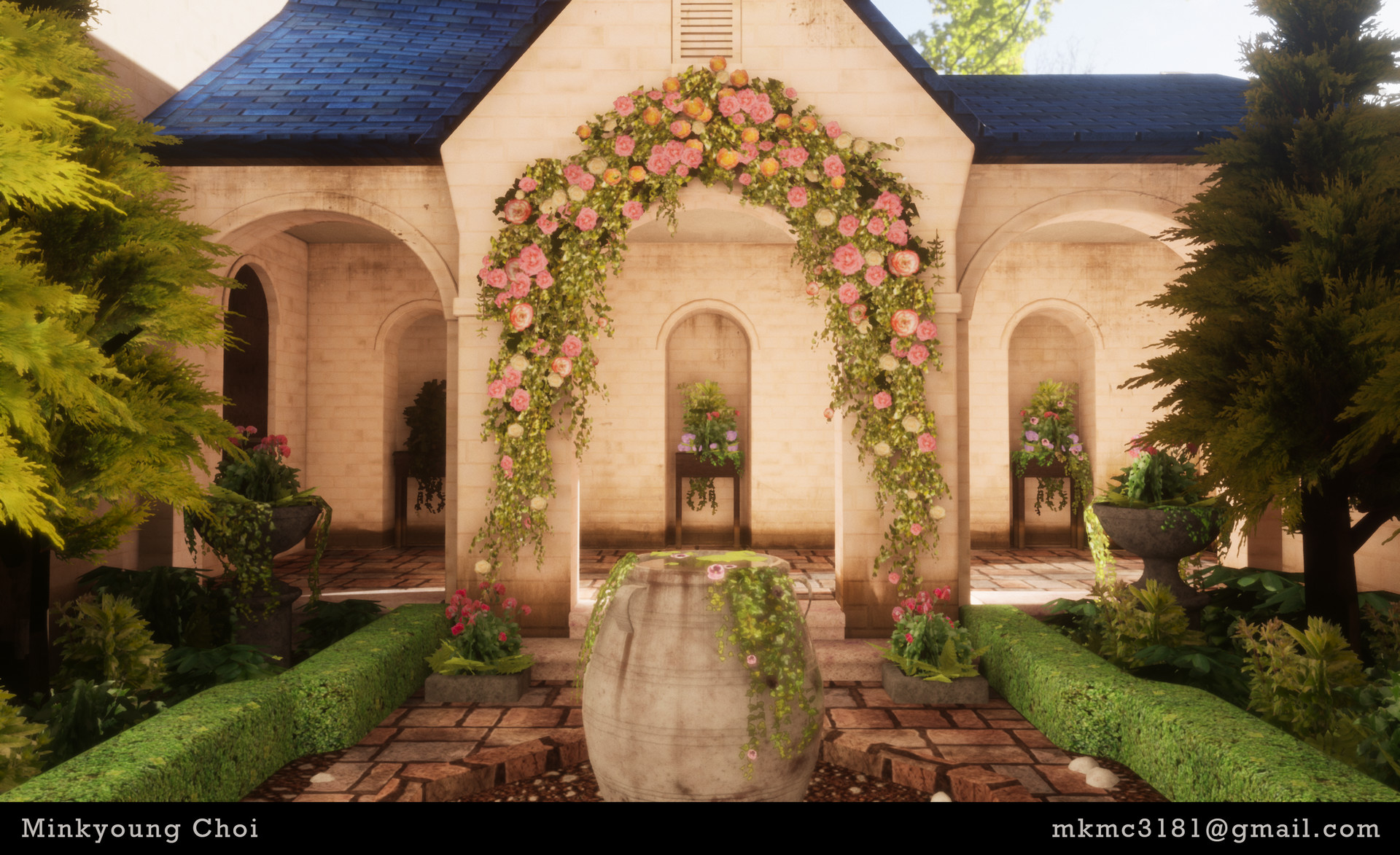 ArtStation - Courtyard