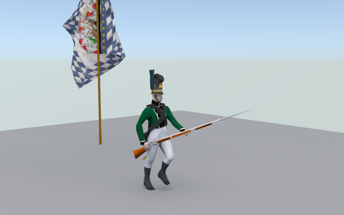 Eddy CHARLES - Die bavarian jager light infantery NAPOLEONIC ERA