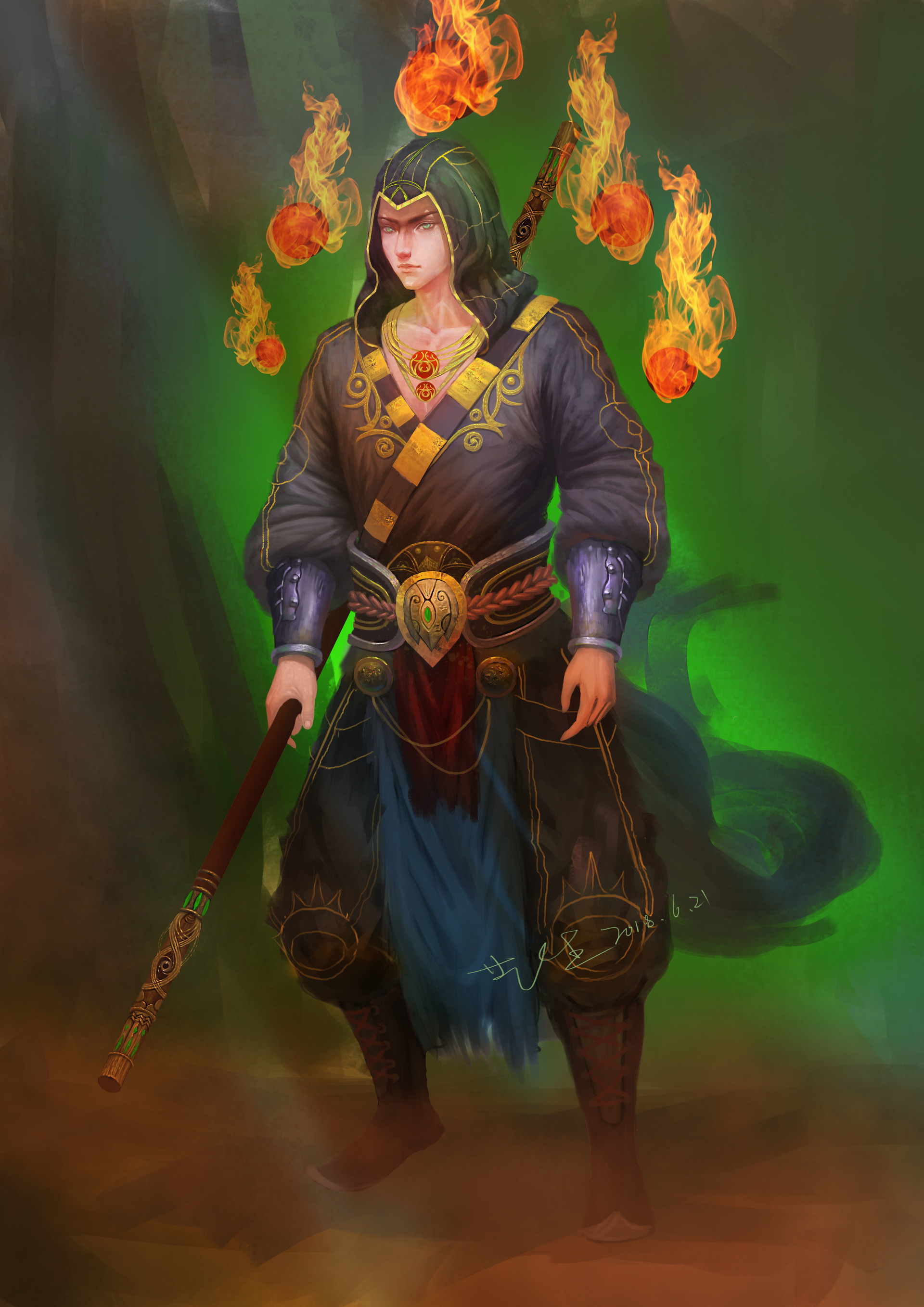 ArtStation - Conceptual art design Ancient style