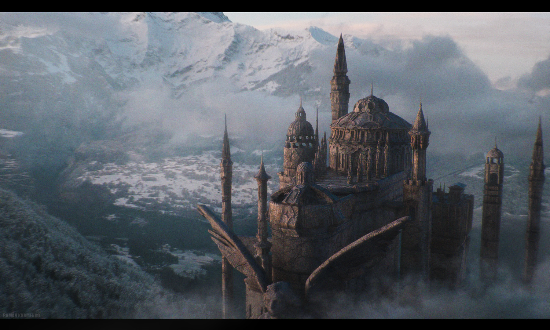 Rise by Roman Khomenko : r/ImaginaryCastles