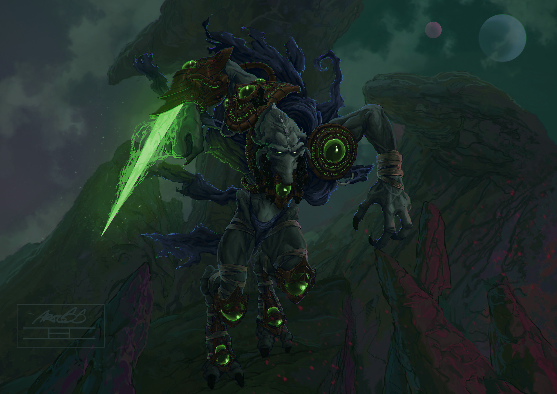 ArtStation - StarCraft II: Zeratul