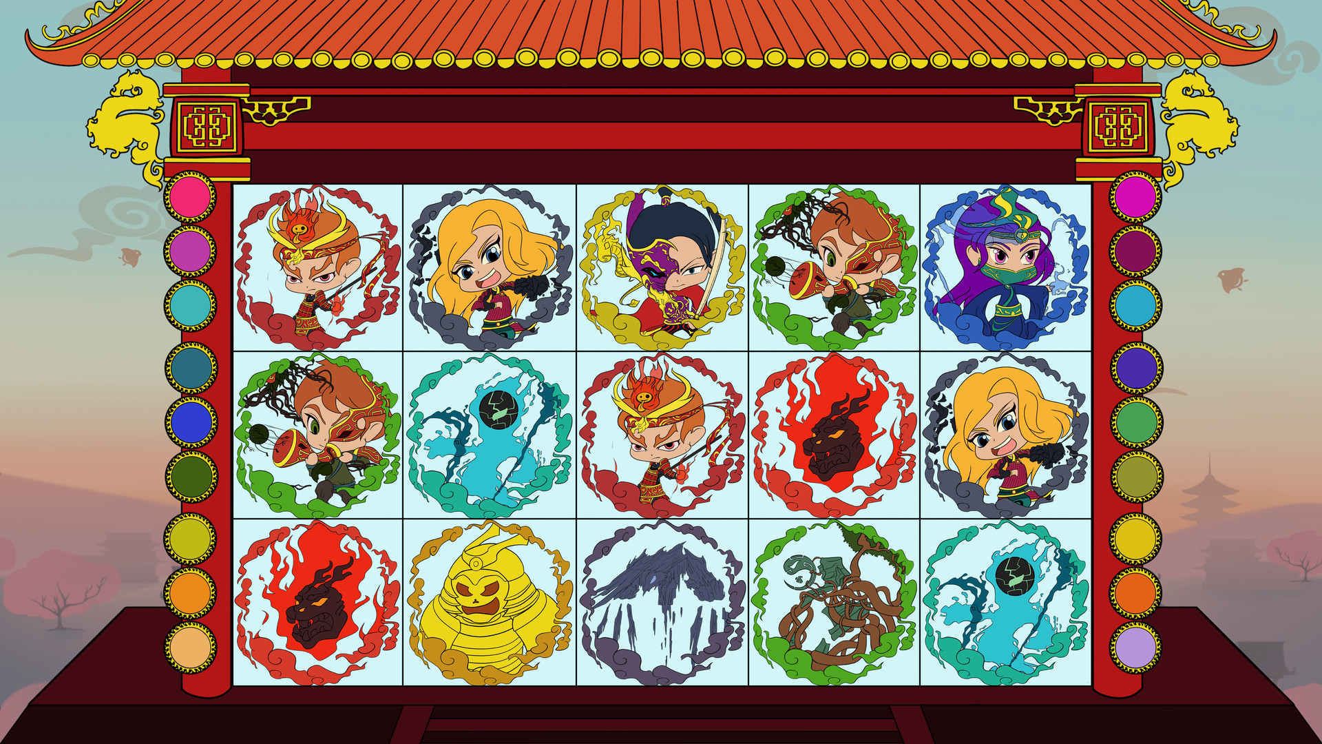 ArtStation - Game slot concept design