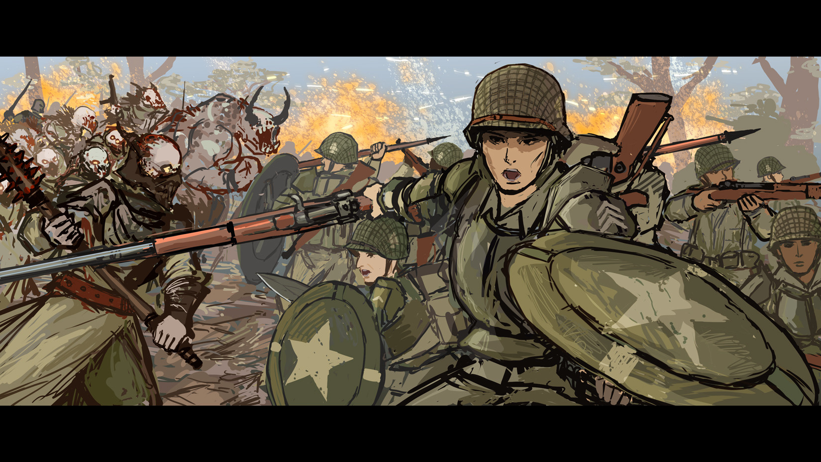 ArtStation - Downfall - various scenes