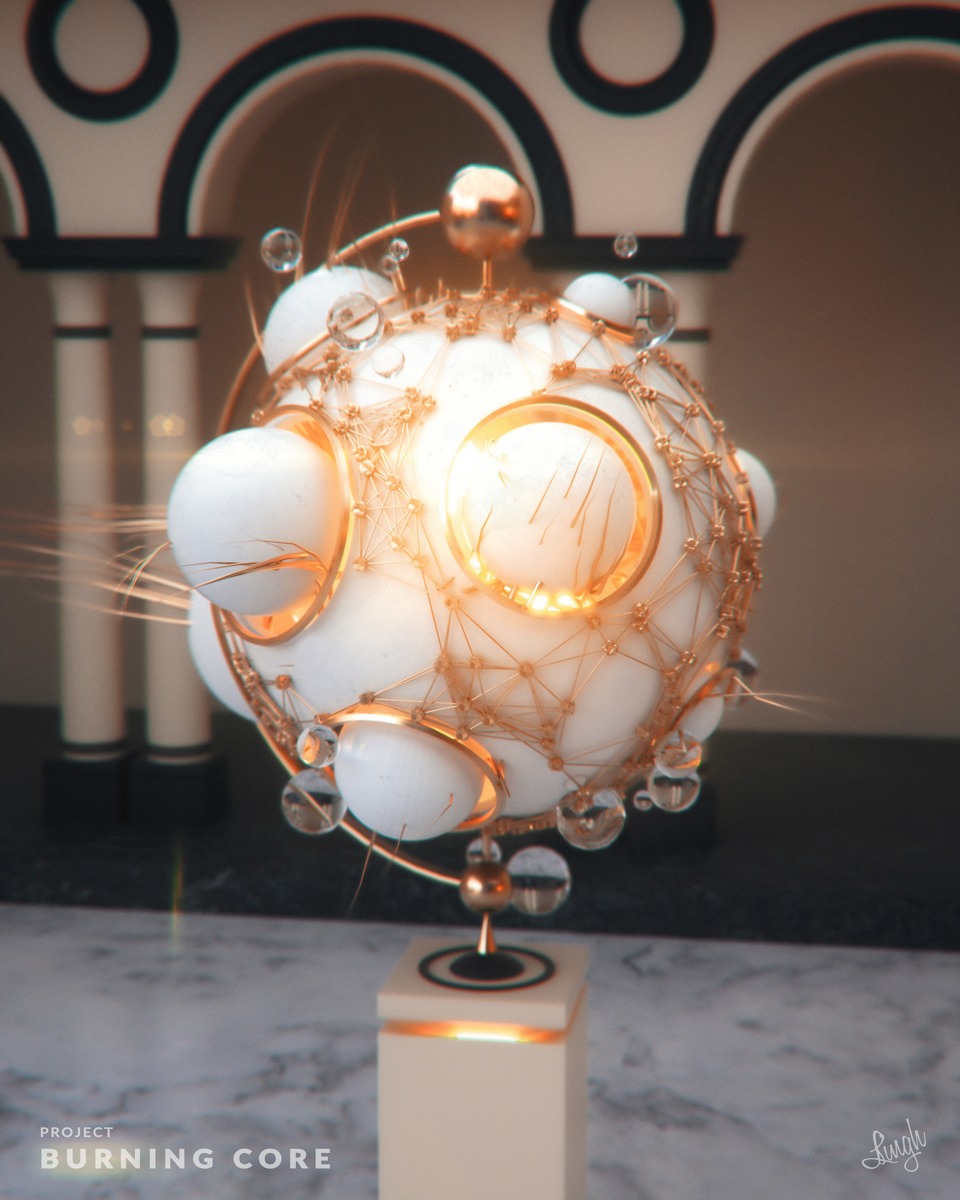 ArtStation - Burning Core