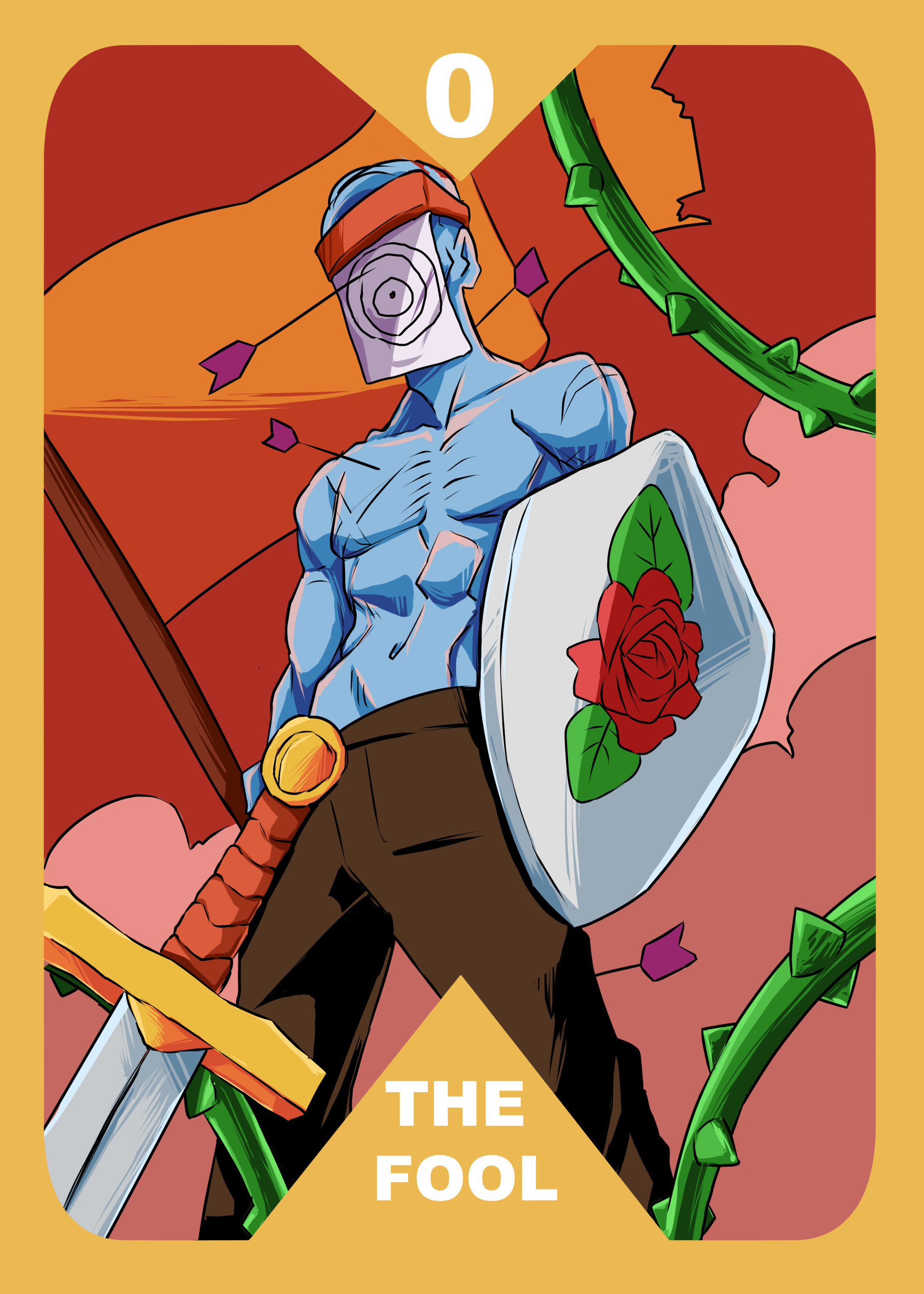 ArtStation - Tarot Series: The Fool, Magician, and Sun