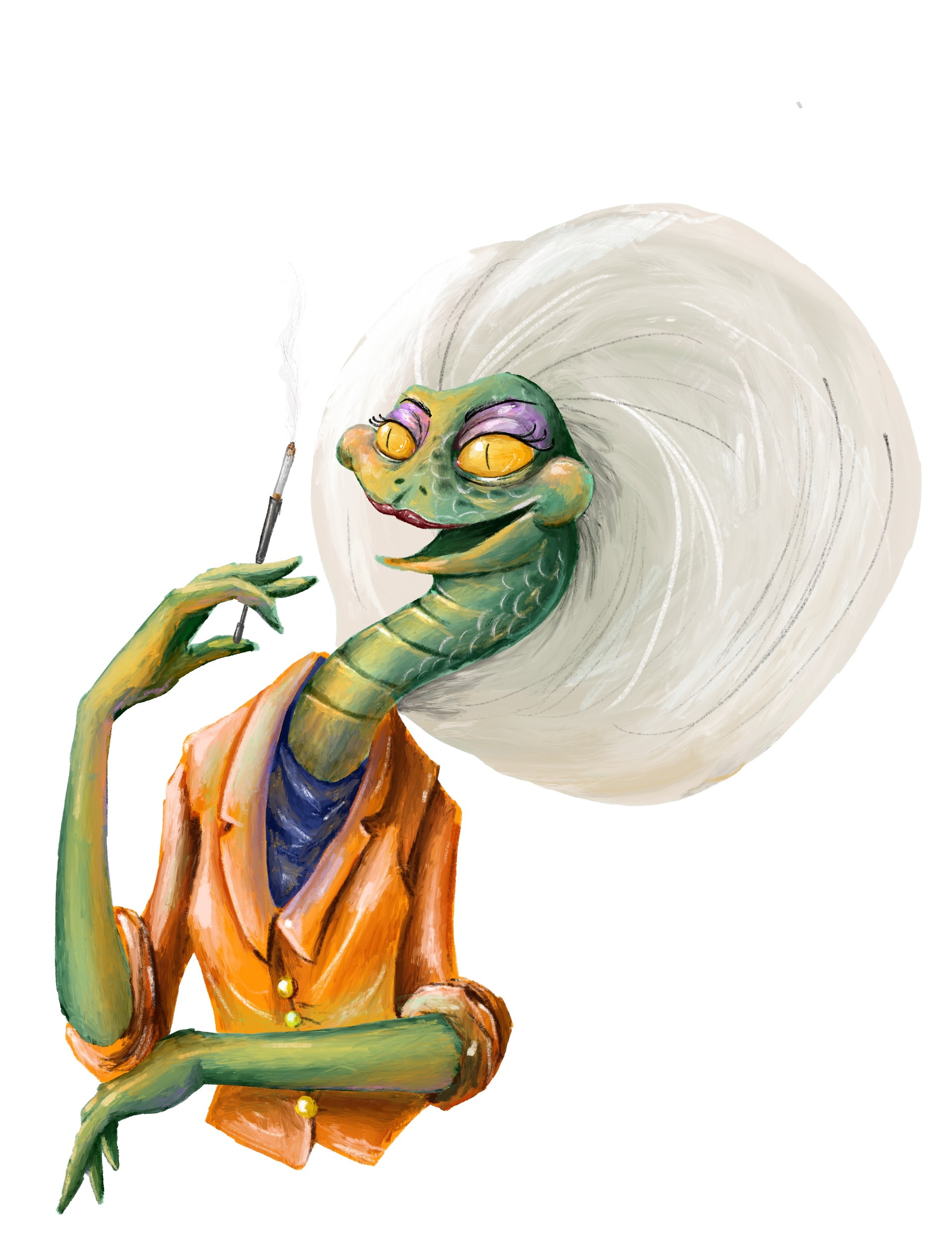 ArtStation - The Snake Woman