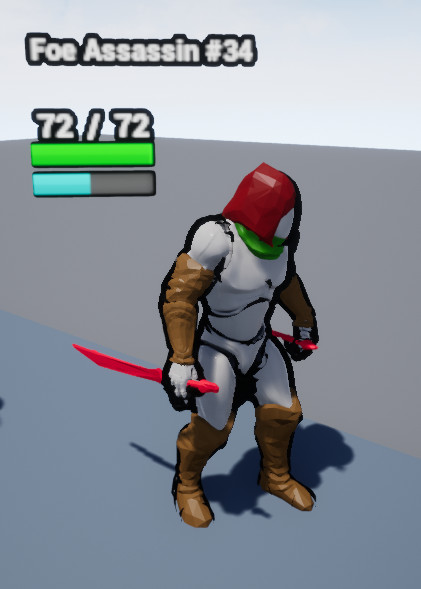 A. Elrond D. - AD3DArts - UE4 - ATB Battle Engine