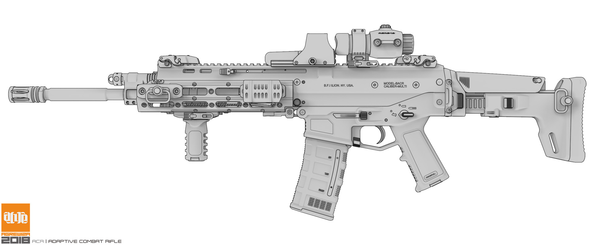A G R É - ACR RIFLE
