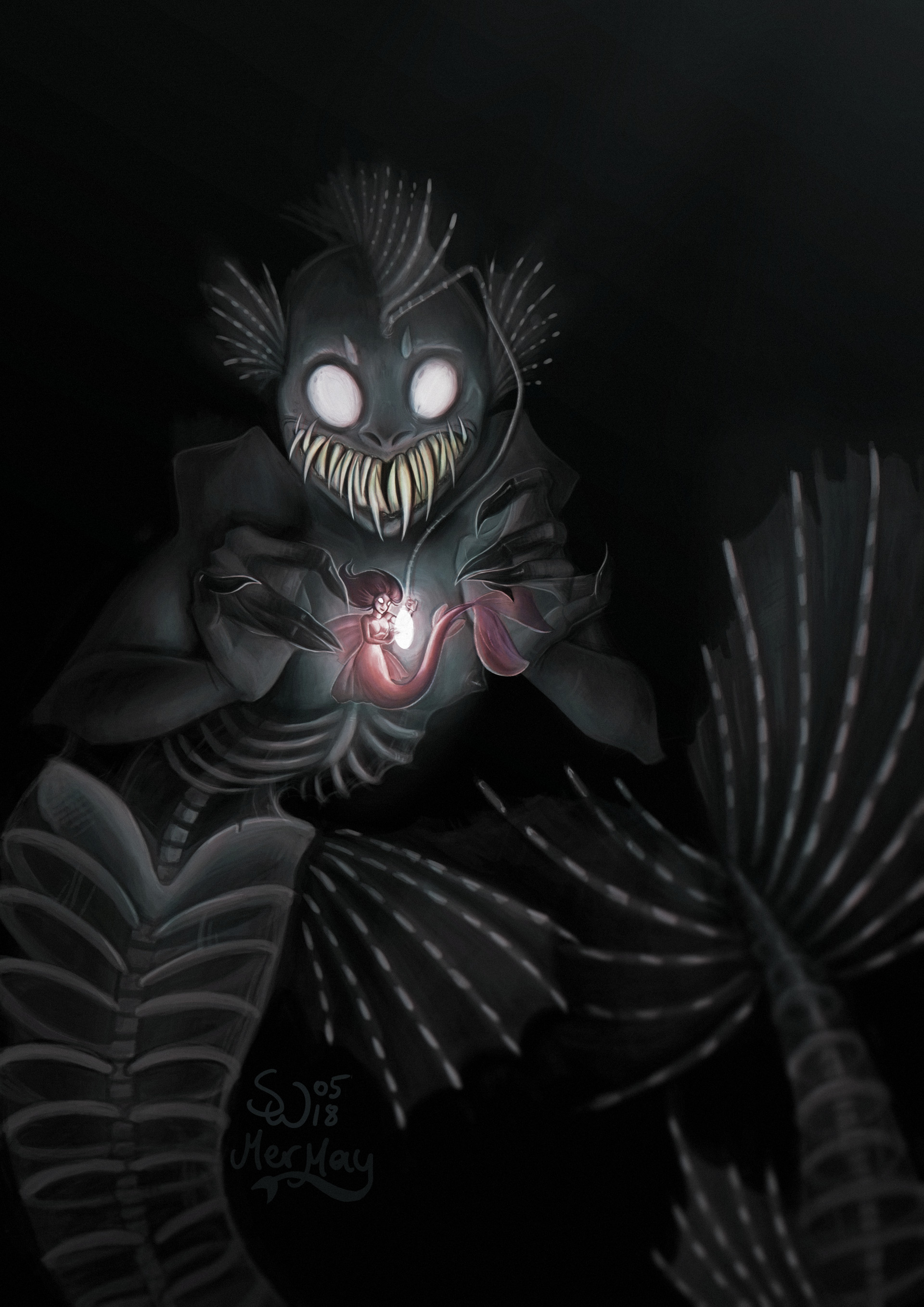 ArtStation - Deep Sea Creature