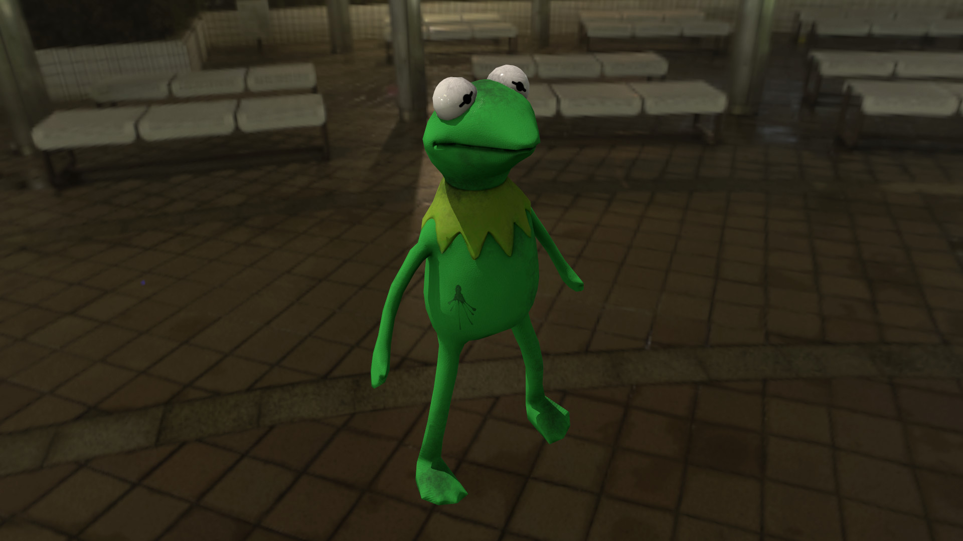 ArtStation - frog kermit