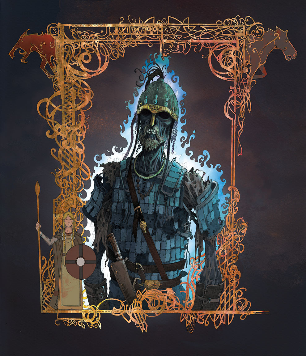 ArtStation - The Haugbui "Fate oh the norns"