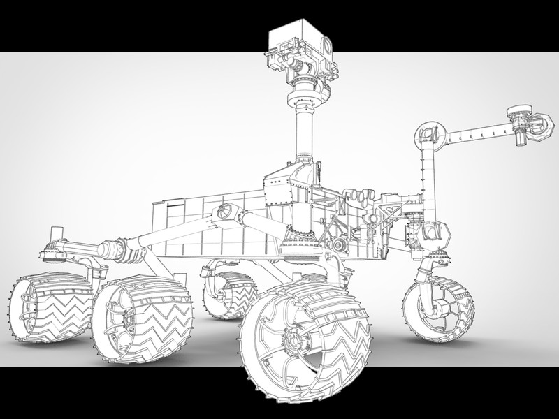 perseverance rover coloring page