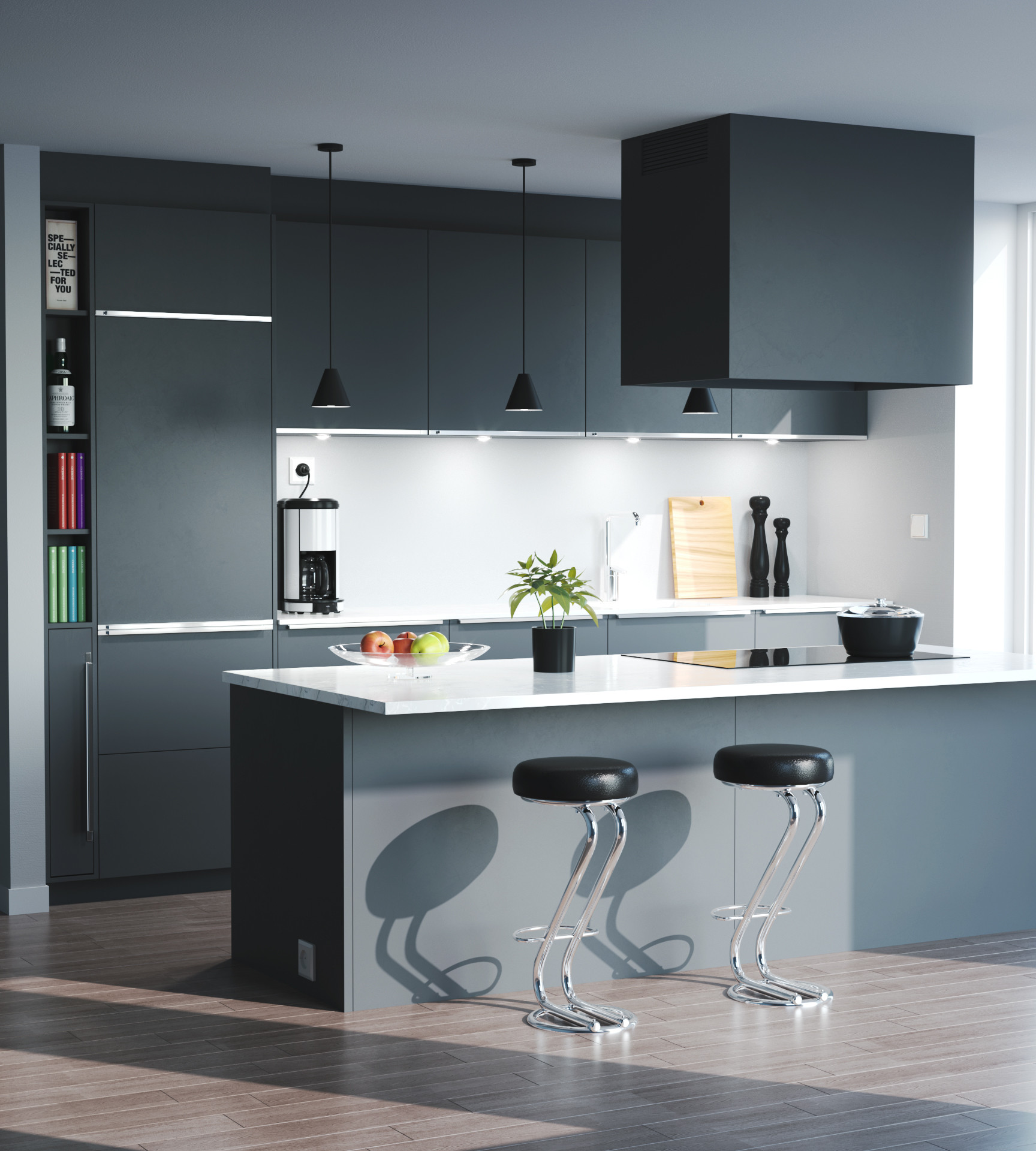 ArtStation - Kitchen Interior Render