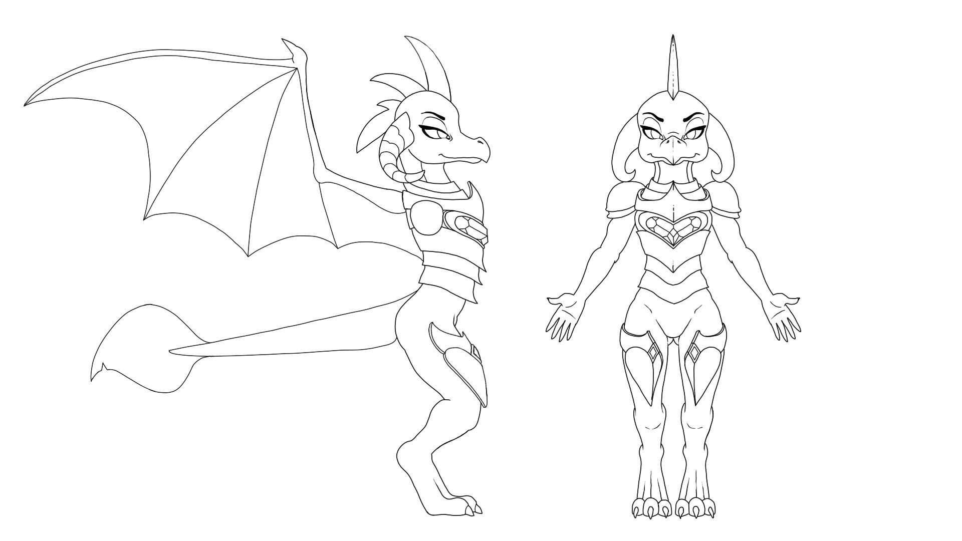 how to draw mlp front view