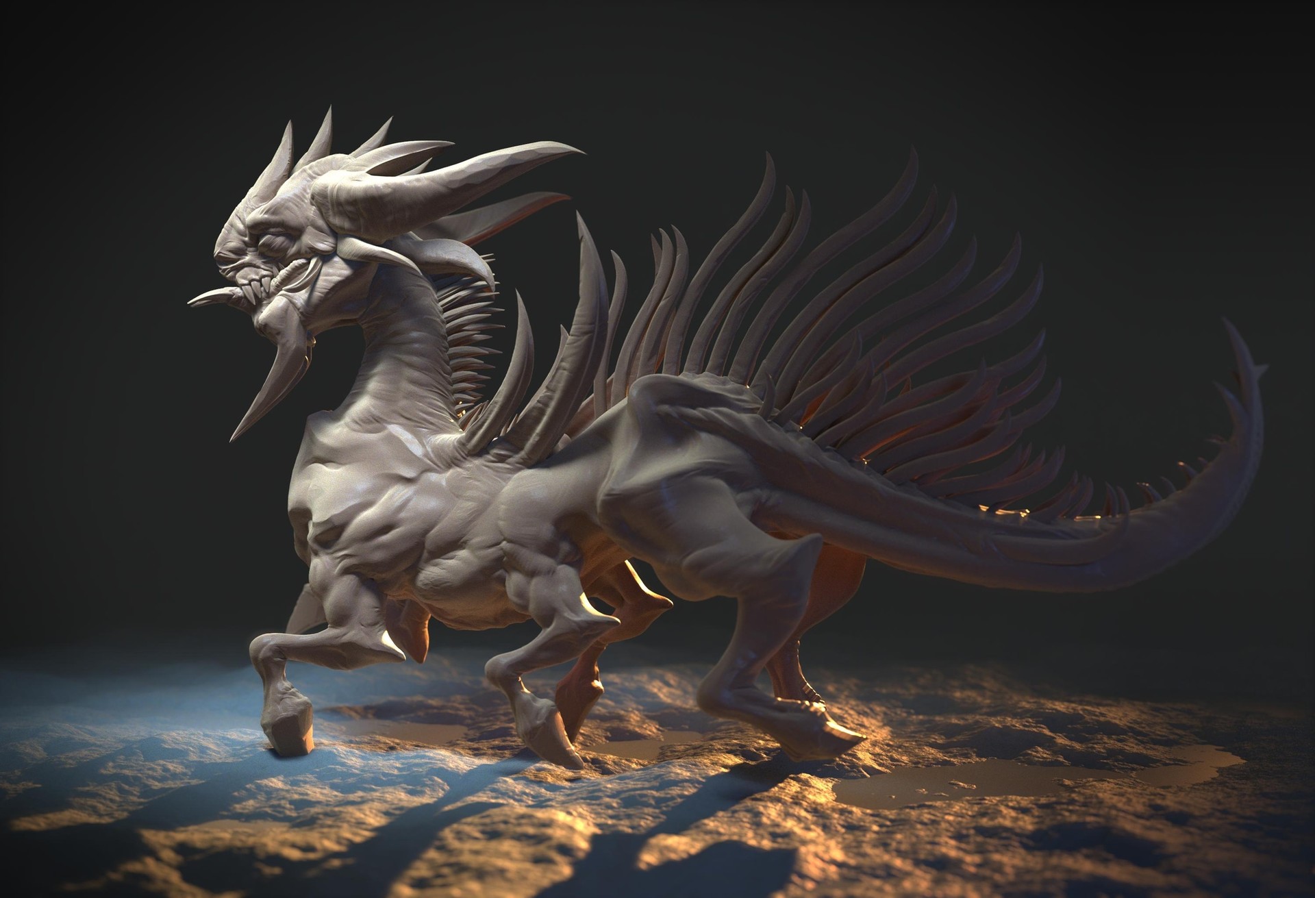 ArtStation - alien creature