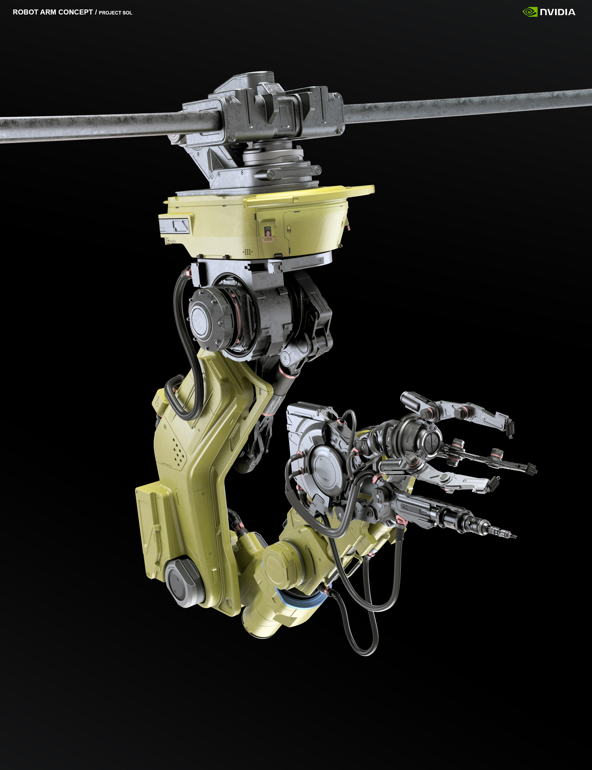 Gregor Kopka - Robot Arm for Assembling scene