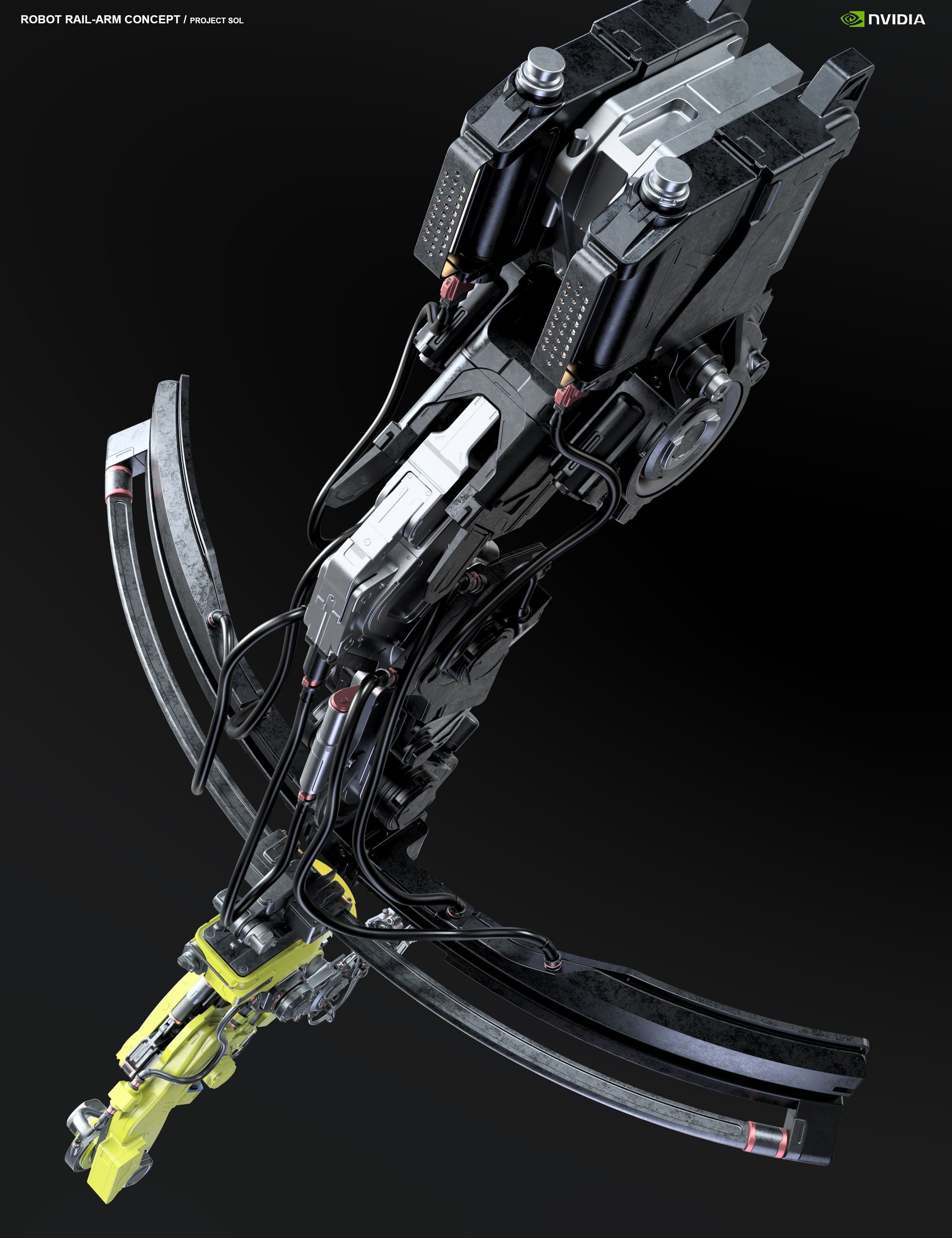 Gregor Kopka - Rail arm for the main robotic arm