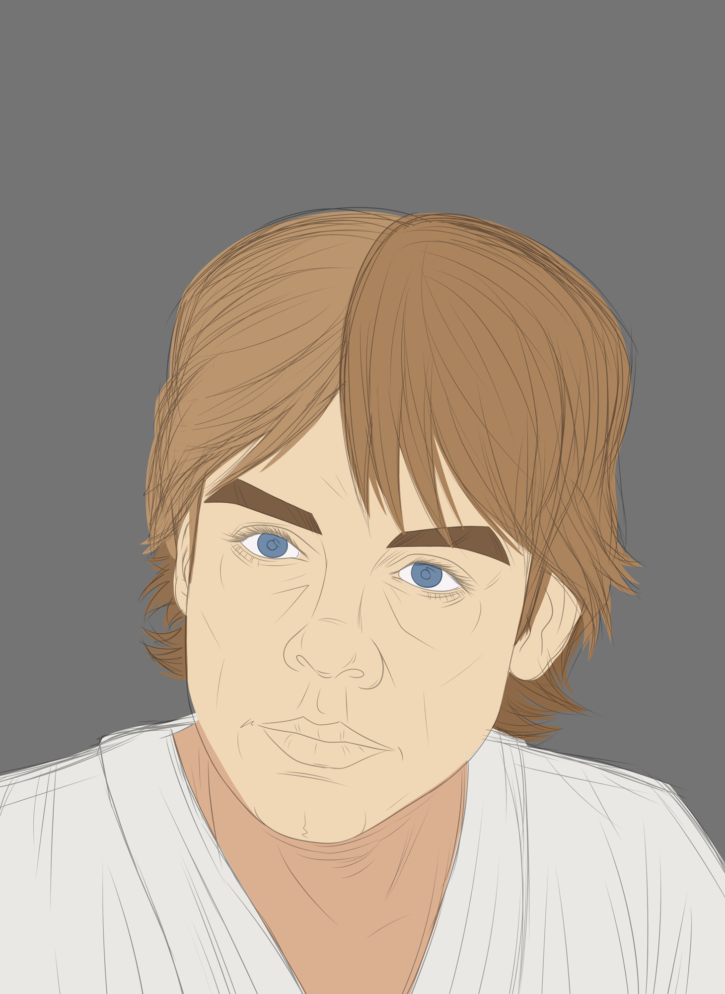 luke skywalker cute