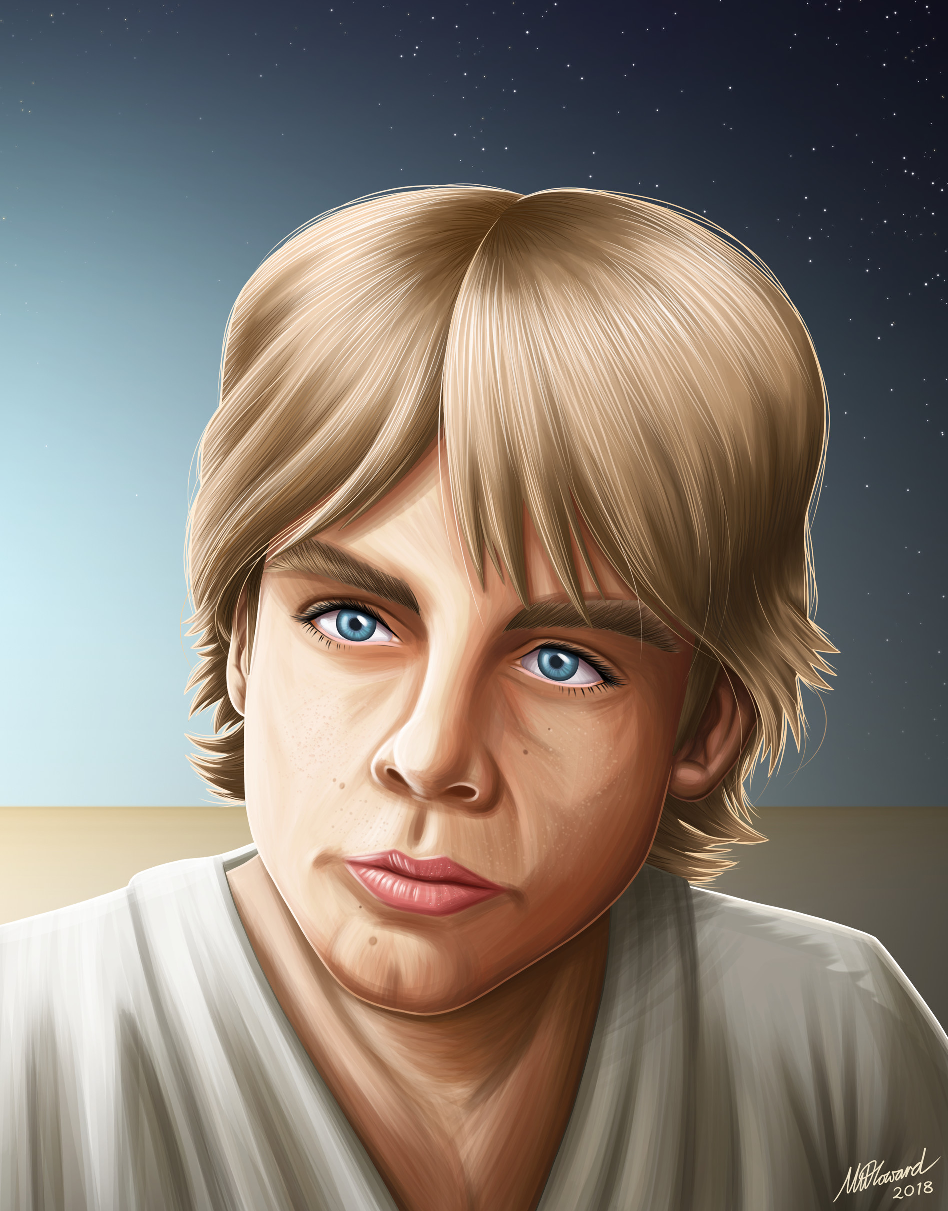 ArtStation - Luke Skywalker