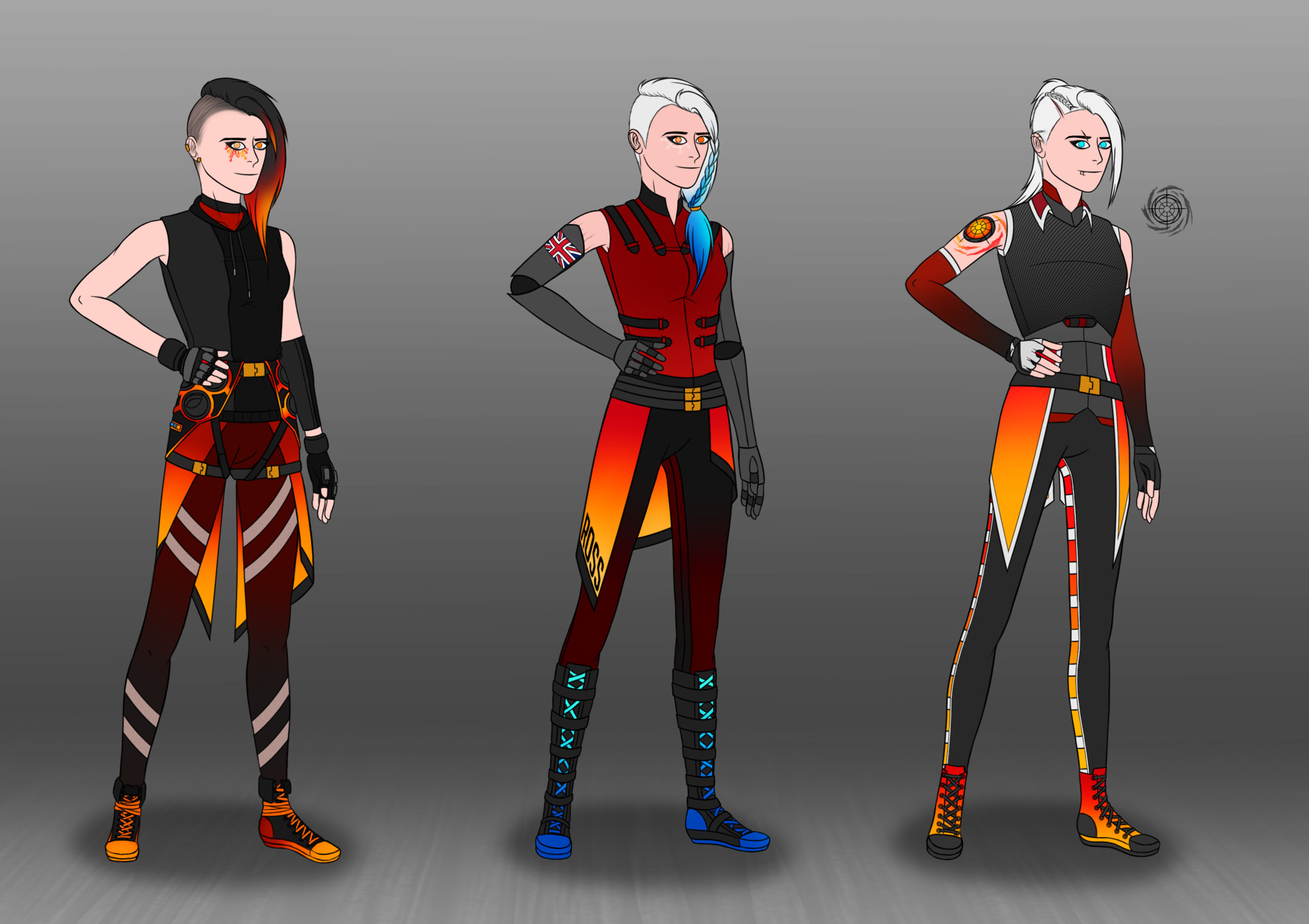 DetachedFox - Overwatch Character Concept - Cecilia Ross