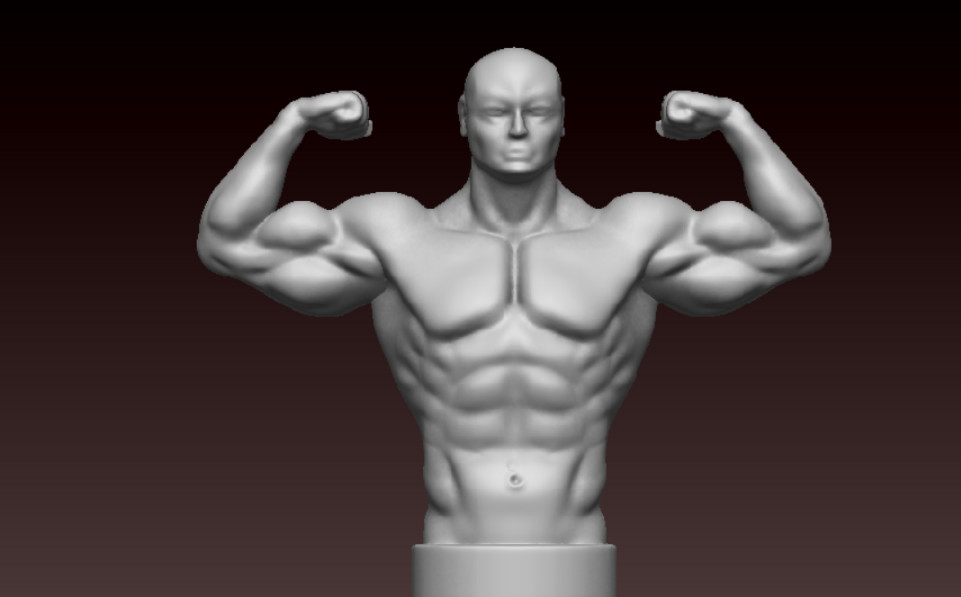 ArtStation - bodybuilder