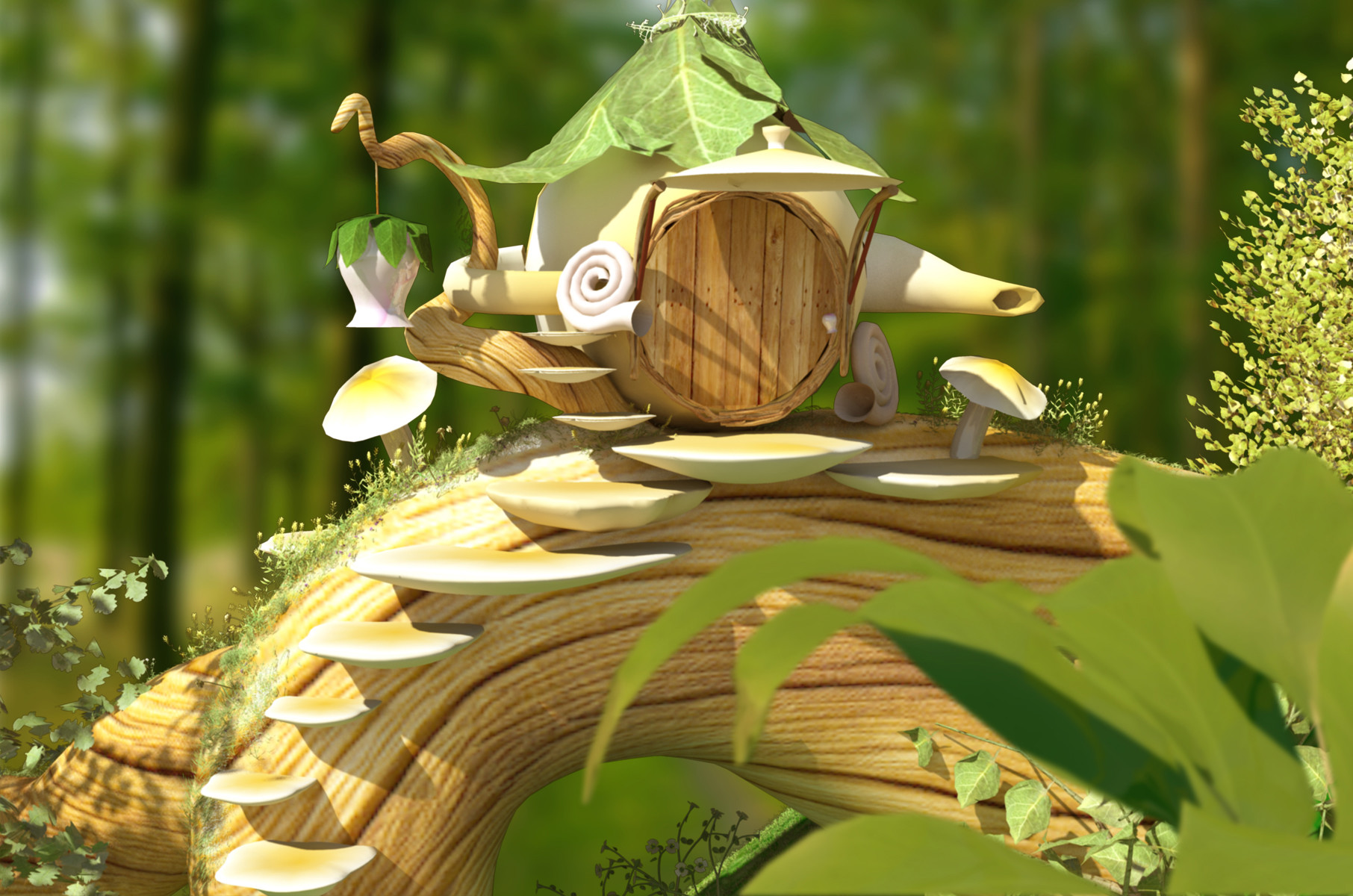 ArtStation - Teapot House