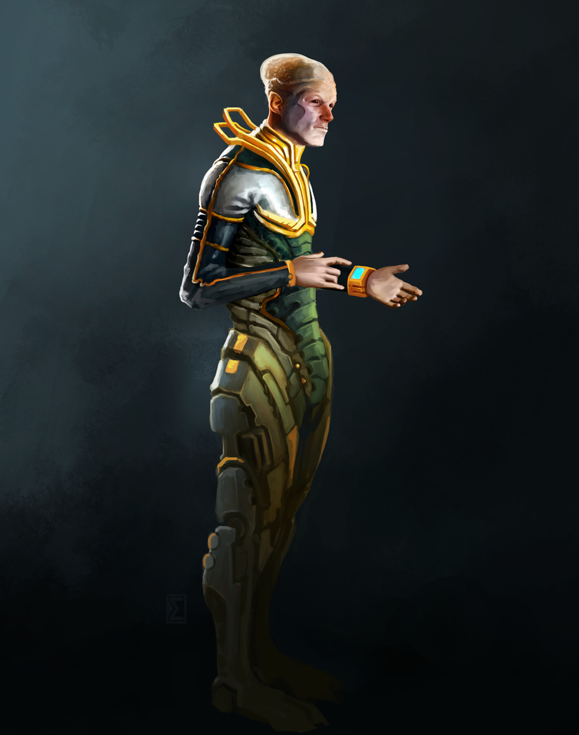 ArtStation - Alien_human_thing