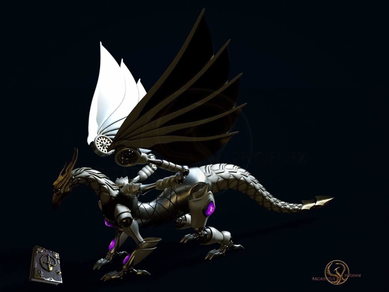 ArtStation - Clockwork Dragon