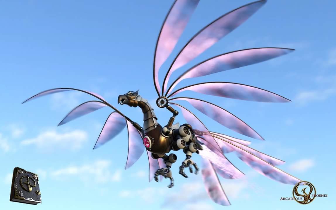 ArtStation - Clockwork Thunderbird