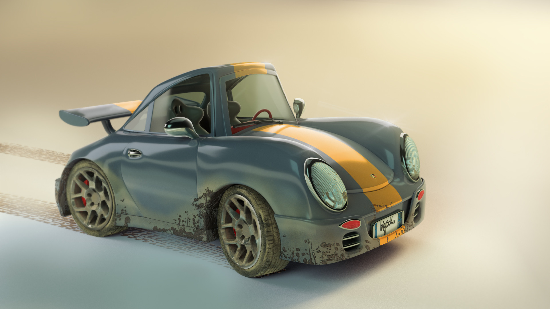 ArtStation - Dirty car