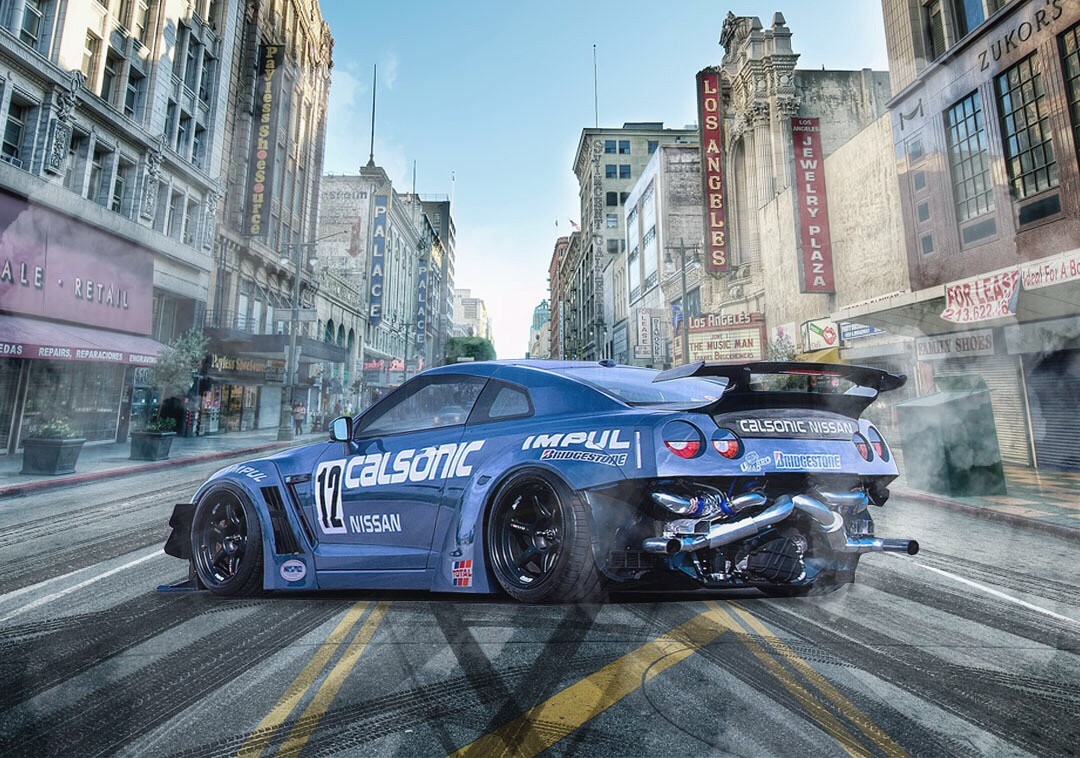 Nissan Skyline Modified Drifting