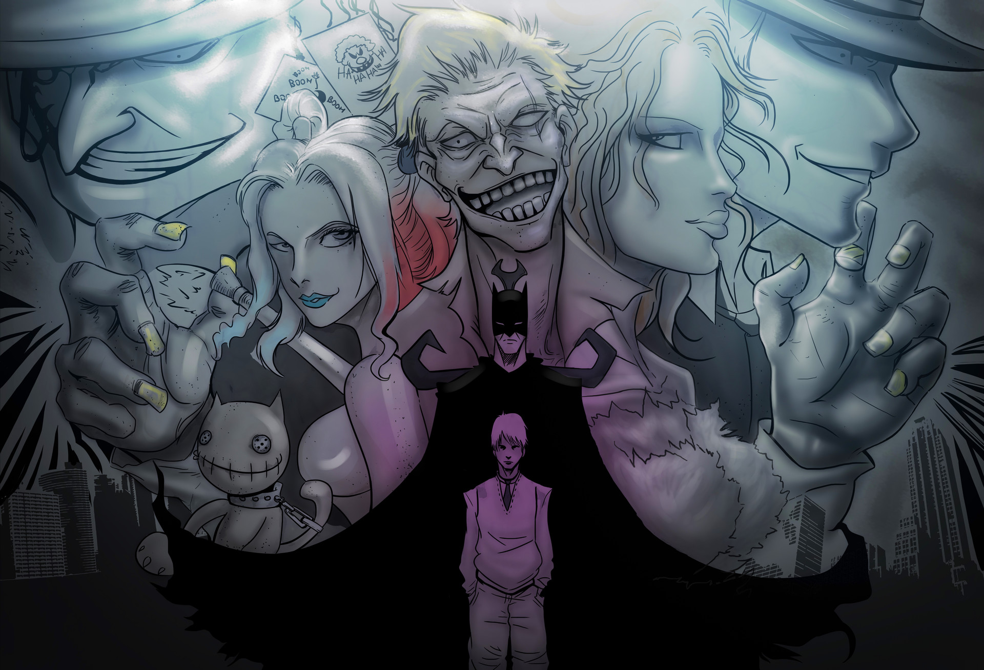 ArtStation - Gotham nightmares