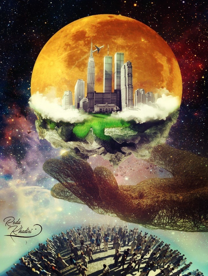 ArtStation - The Moon city