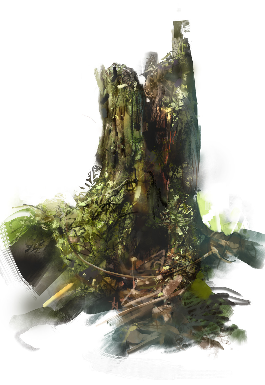 George Varnashov - Evan Lee Tutorial Episode 12-Cutted tree