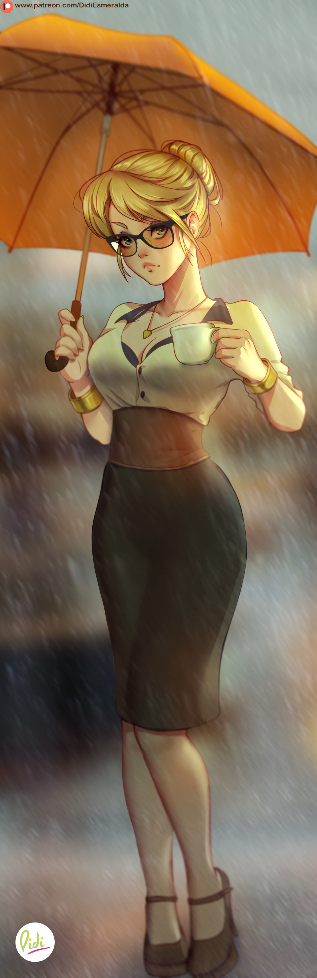 ArtStation - Cute Angry girl