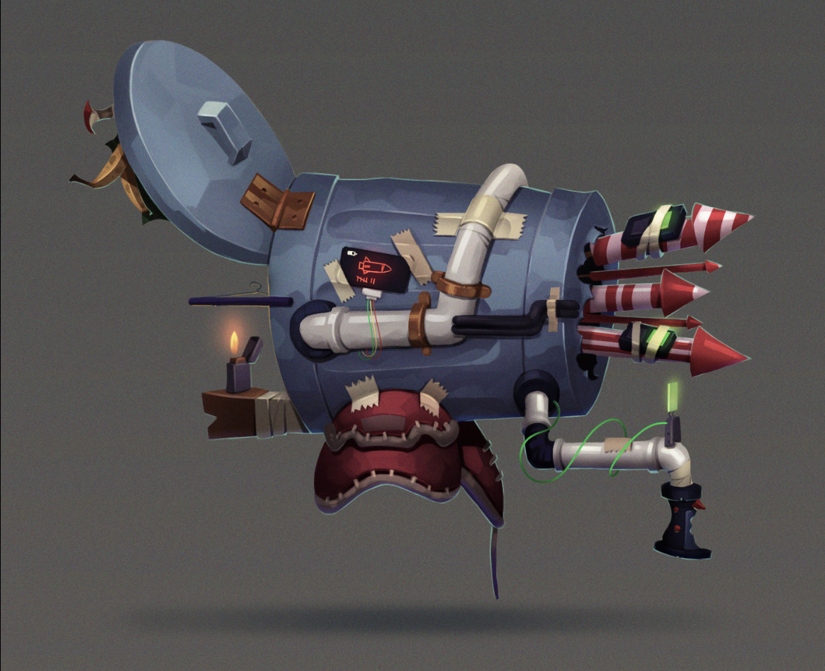 ArtStation - C-4th of July Launcher