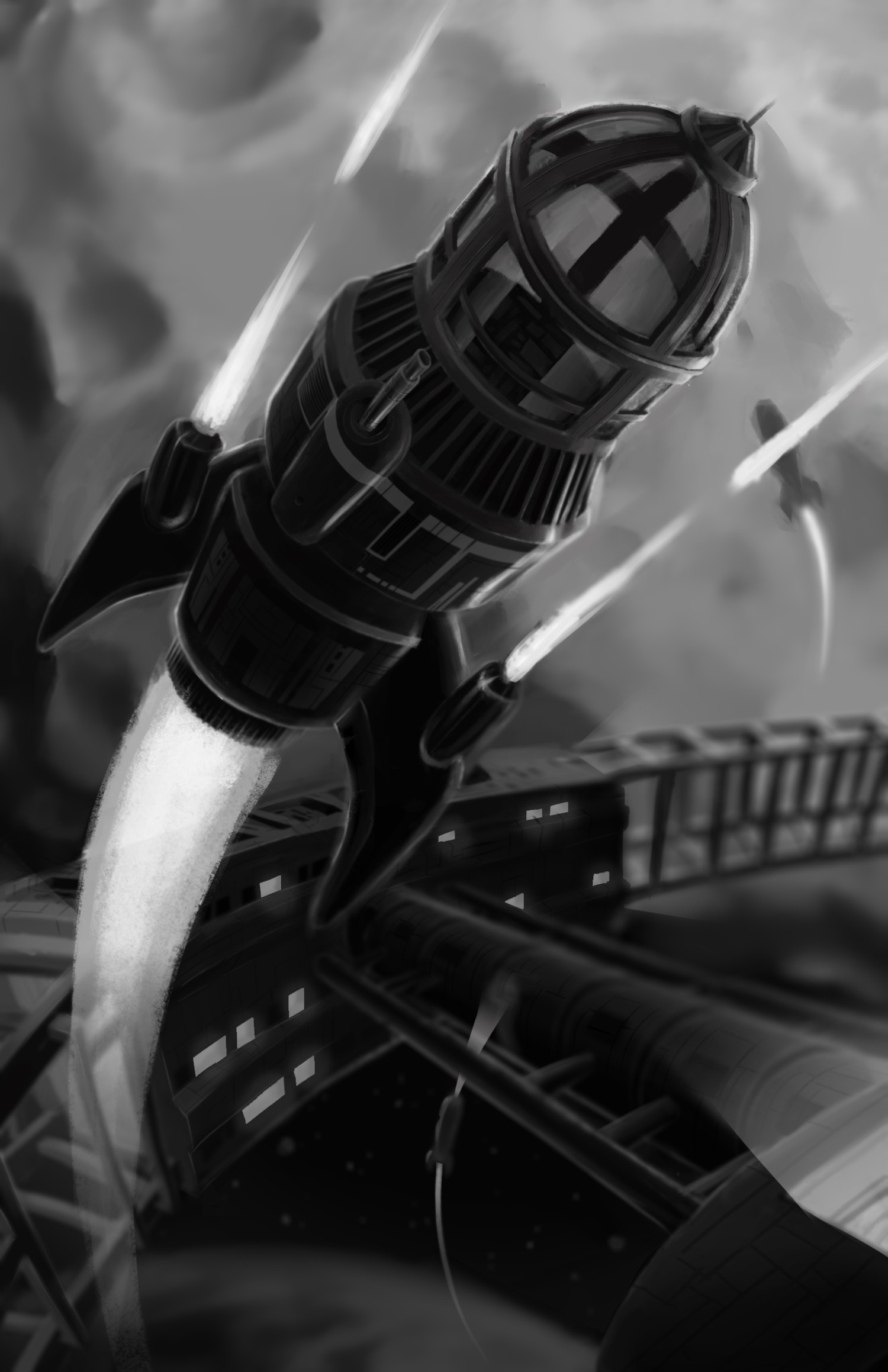 ArtStation - Space Action Scene