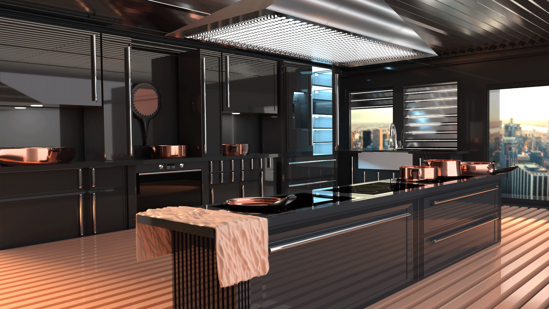 ArtStation - Kitchen visualization