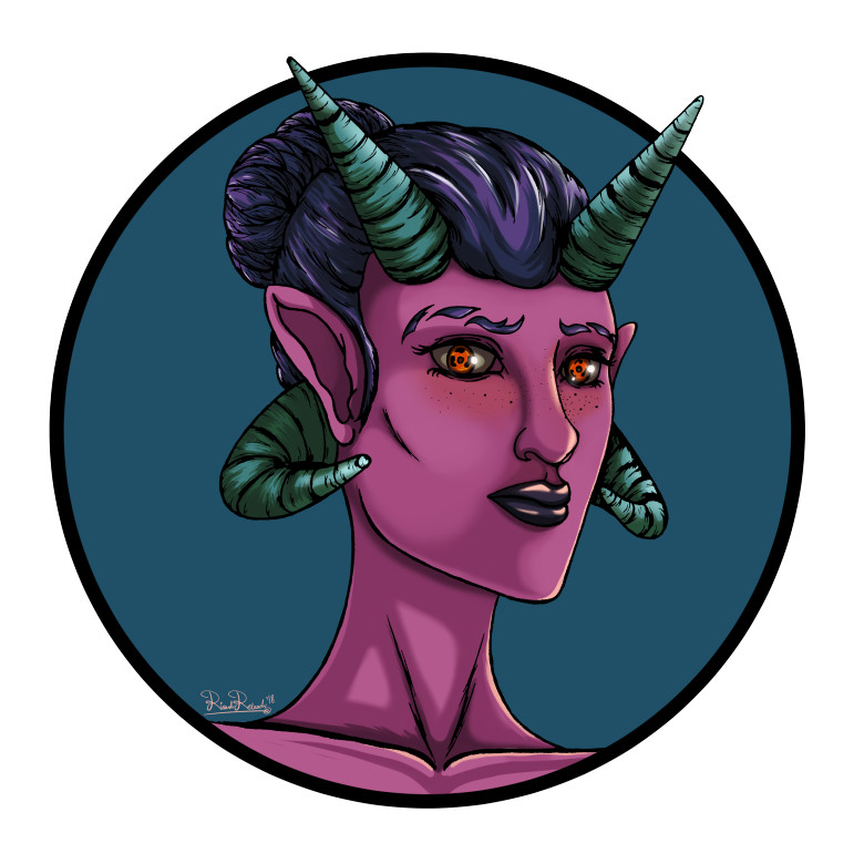 ArtStation - Demon Portrait Series - 001