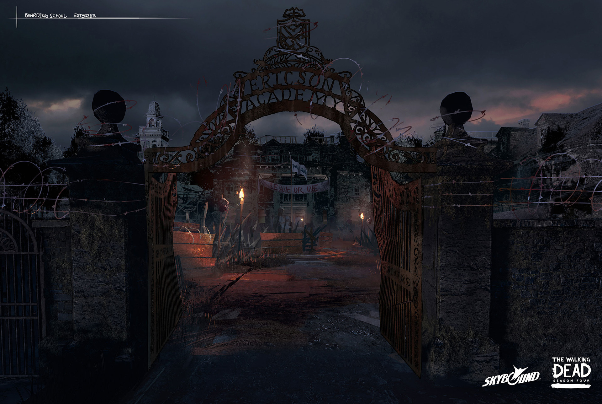 ArtStation - Telltale The Walking Dead S4 Attack on Ericson