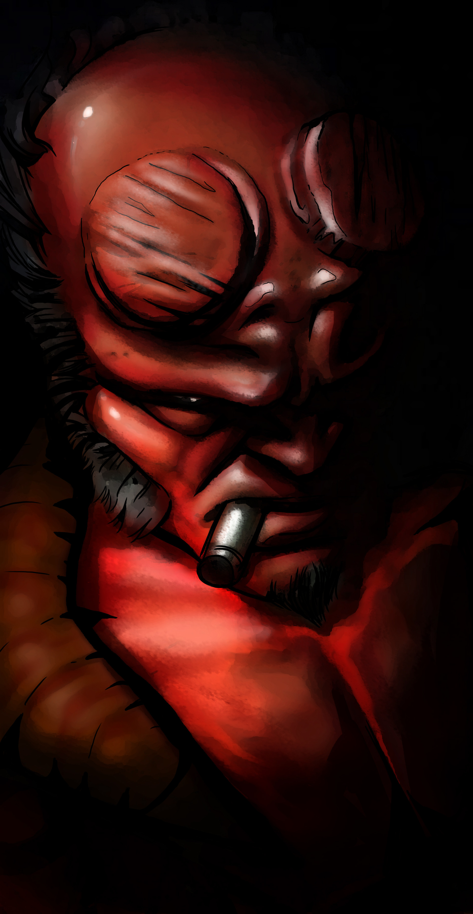 ArtStation - Hellboy fate