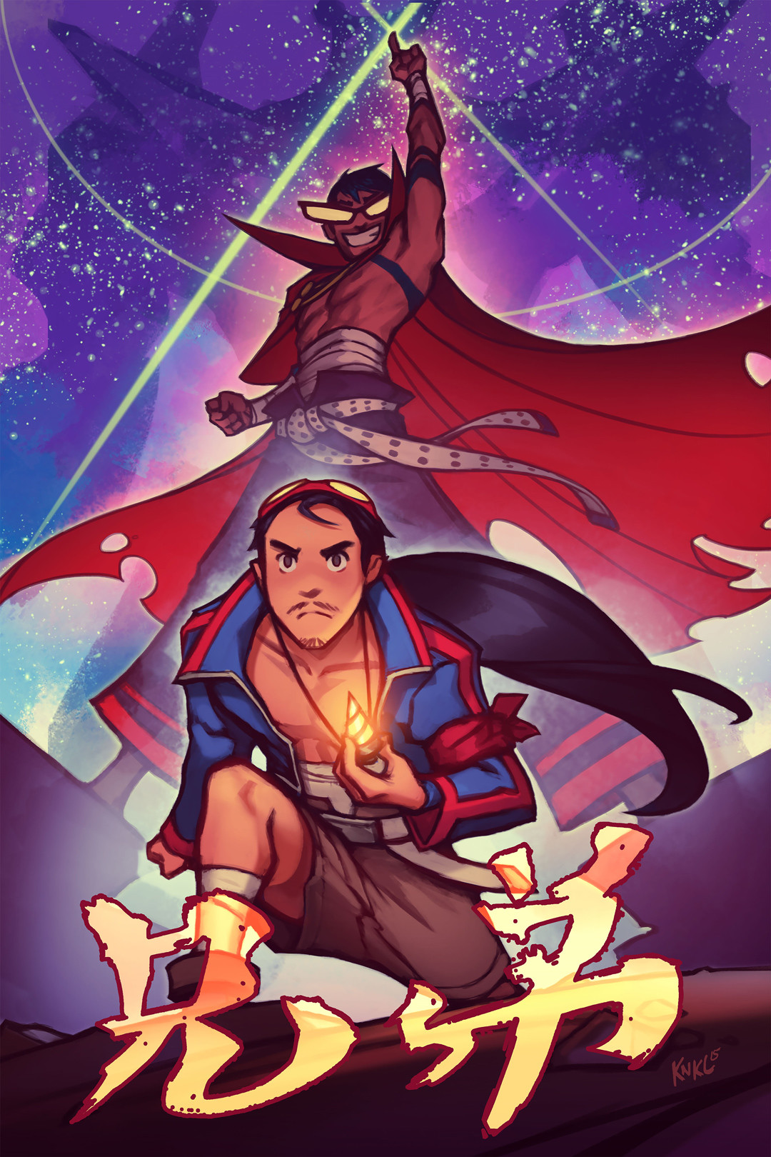 ArtStation - Lafferty Brothers in Gurren Lagan!