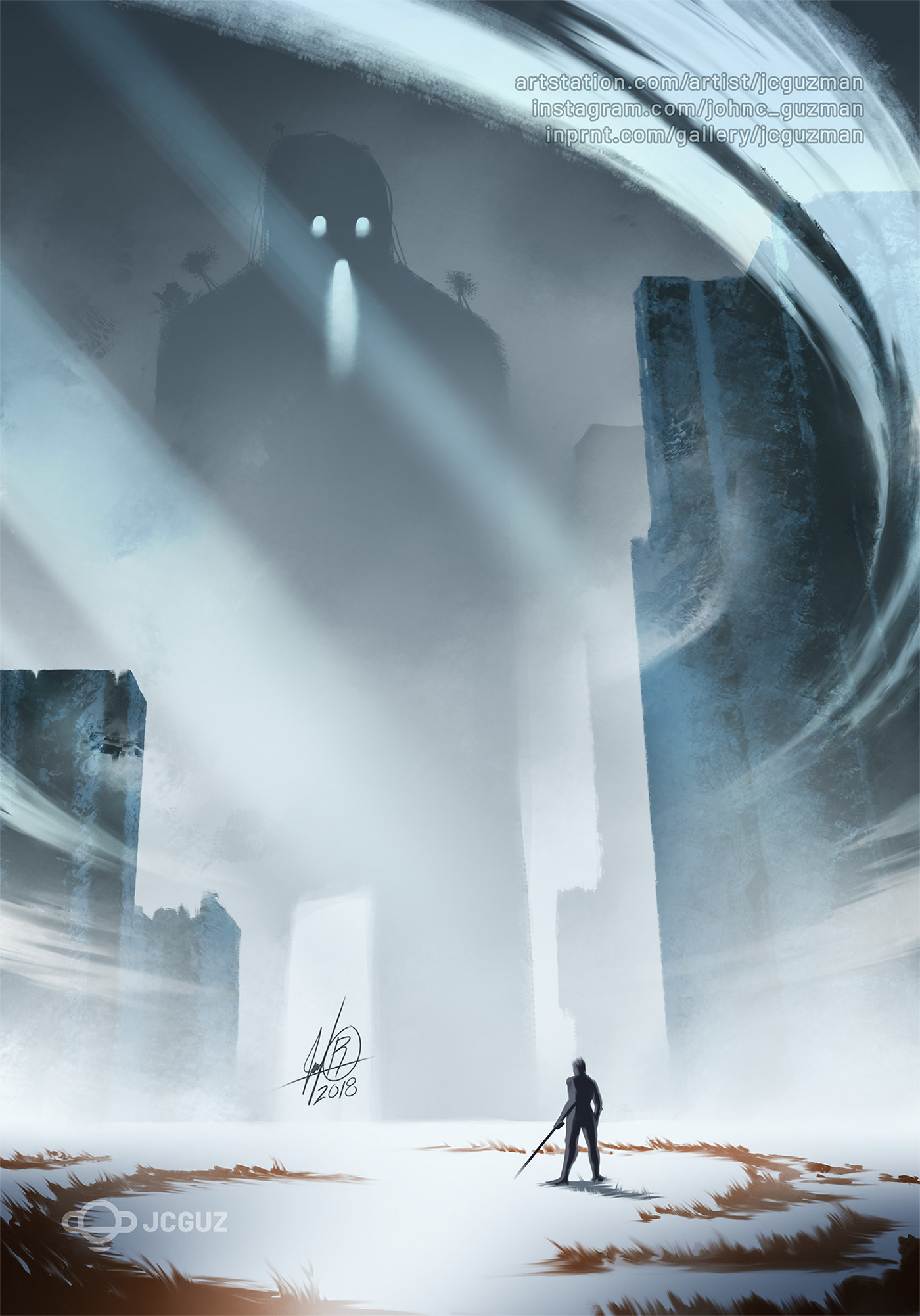 ArtStation - Monster Landscape